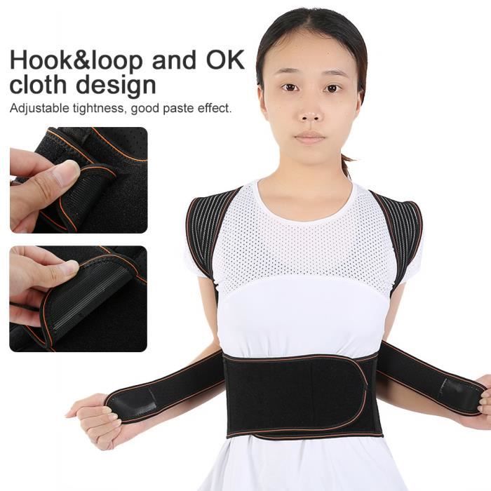 Mxzzand Body Posture Corrector Correcteur de posture du corps Ceinture ...