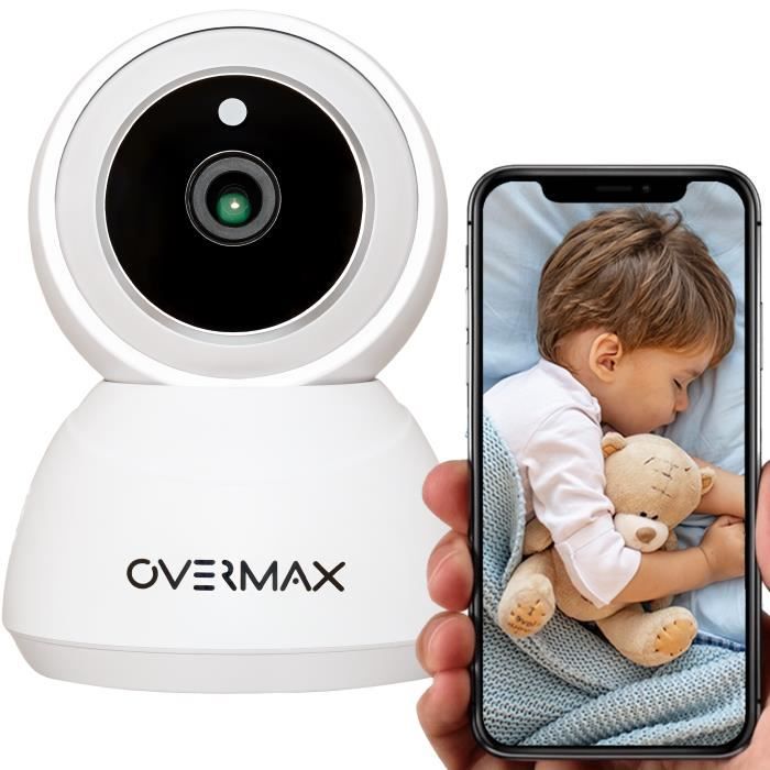 Babyphone vidéo sans fil OVERMAX Camspot 3.7 - WiFi - Full HD ...