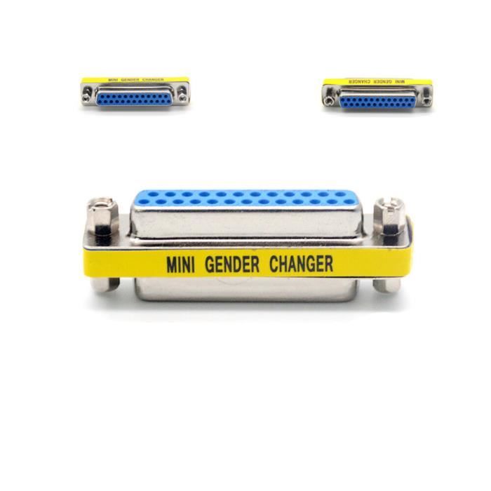 Connecteur VGA de port RS232 mâle-femelle à mâle-femelle D-SUB DB9 DB15 ...
