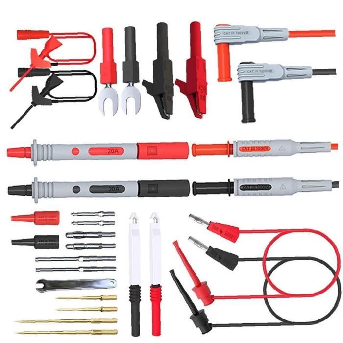Cadres de câbles de test multimètre Kit P1308D Test de multimètre en ...