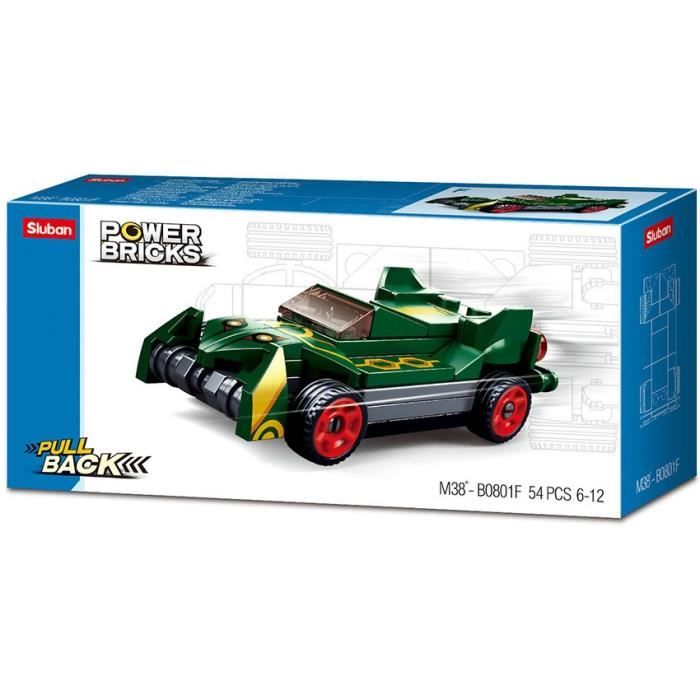Sluban Power Bricks : Drifting Green (M38-B0801F) - Cdiscount Jeux - Jouets