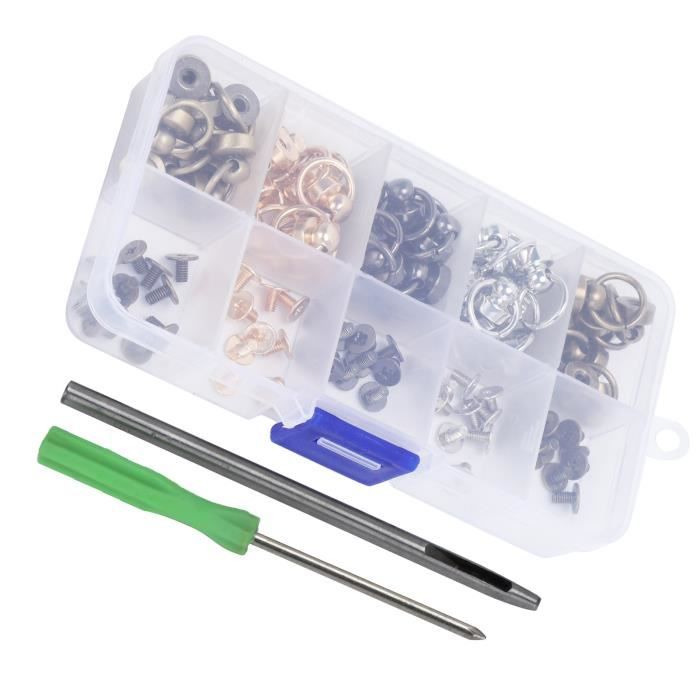 Rivet à goujon à bille - SONEW - Boîte à Rivets - Laiton - Installation ...