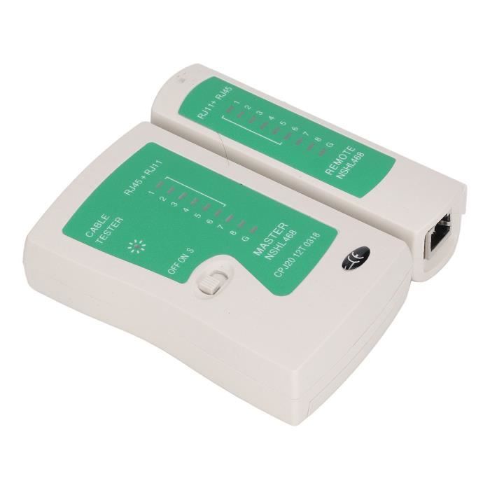 Testeur de câble réseau RJ11 RJ45 outil de diagnostic de recherche de ...