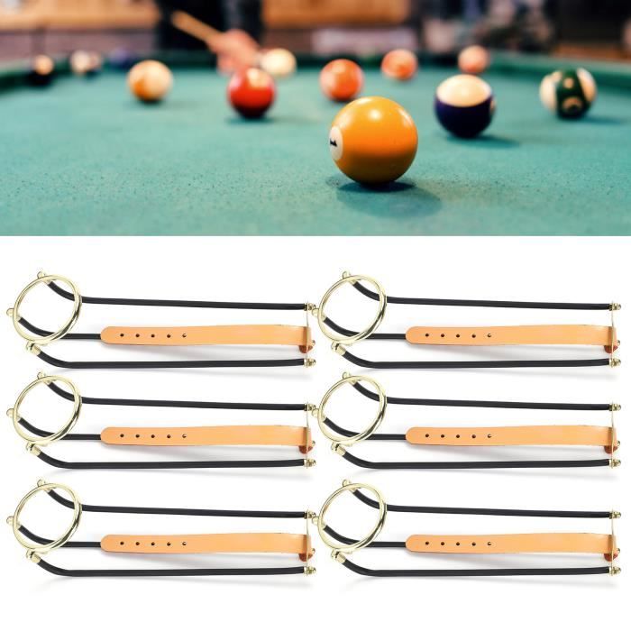 6 Pcs Poche Rail Chute Boule Table Billard, Rail Table Billard En ...