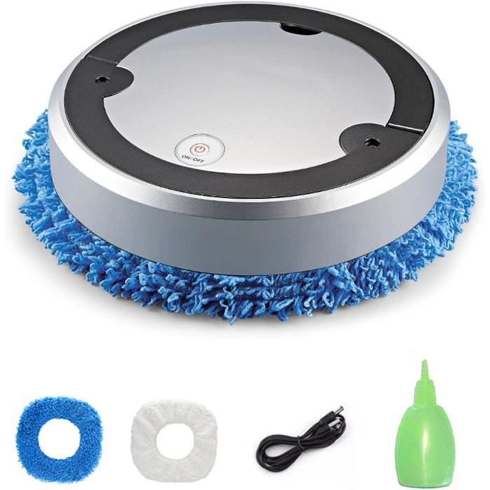 Robot Aspirateur, Nettoyage Automatique Sec Humide Intelligent Robot Ménager Mode Balai De Sol ...