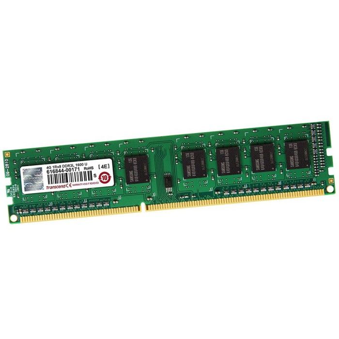 2Go RAM DDR3 PC3-12800U Transcend TS256MLK64V6N DIMM PC Bureau ...