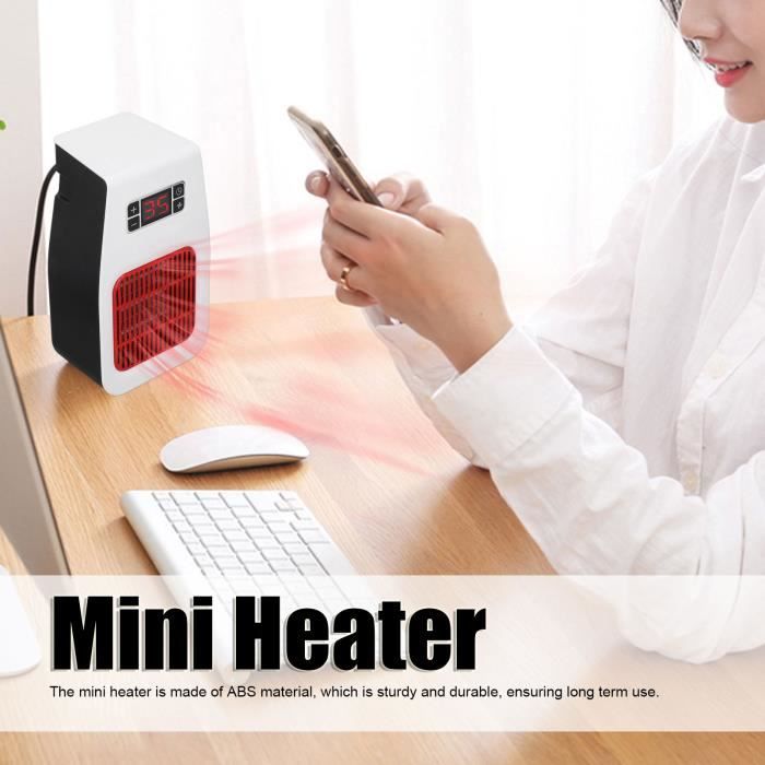 KEM Mini radiateur électrique 900W Mini radiateur portable avec ...