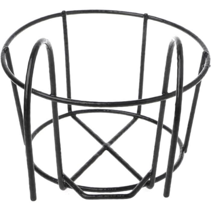 Balcon Rond Pot De Fleur Panier Fer Garde-Corps Clôture Suspendue Porte ...