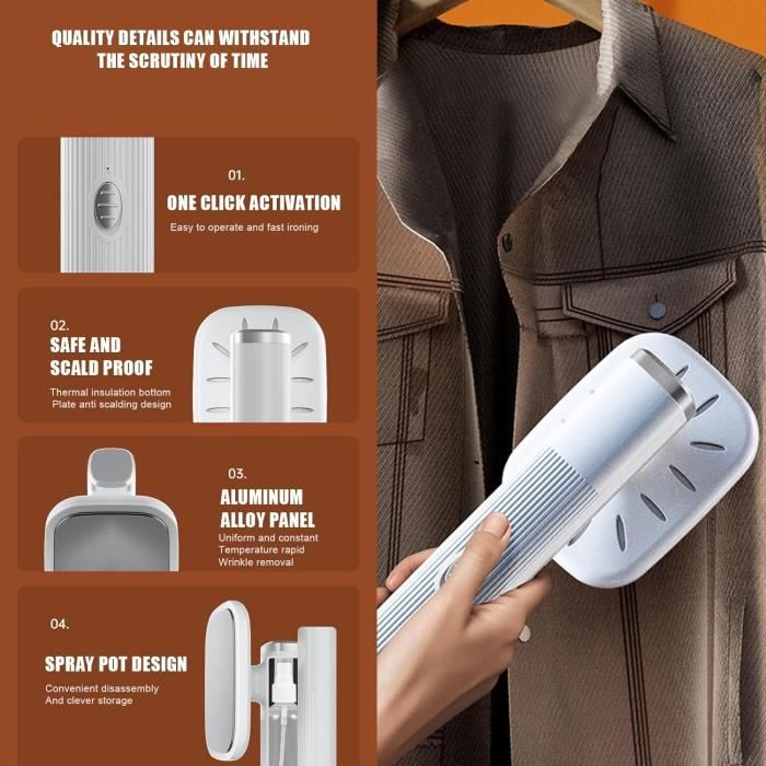 Machine À Repasser Électrique À Vapeur Portative De Fer À Vapeur De ...