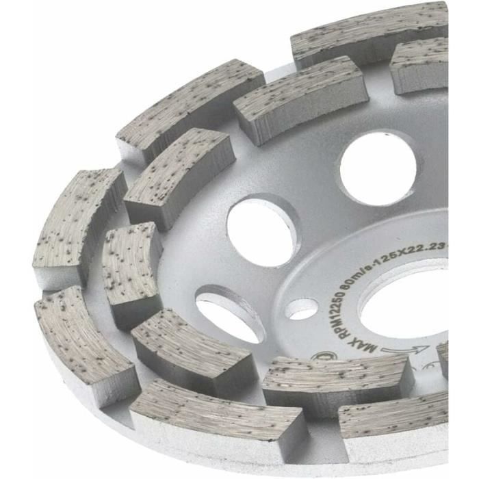 Disque Diamant à Meuler Béton universelle 125 x 22,2 mm PDX829.025 ...
