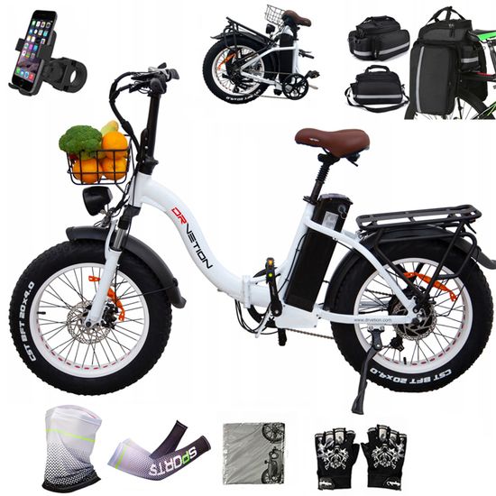 DRVETION CT20 vélo électrique 48v 750w moteur 20 * 4.0 pouces gros ...