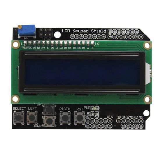 16 Caractères LCD 1602 Board Dot-Matrix-Module Module 80mm x 59mm Pour ...