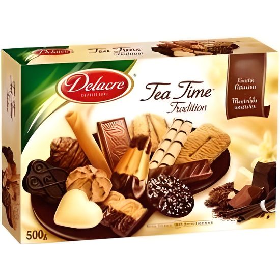 DELACRE Tea Time Tradition 500g - Cdiscount Au quotidien