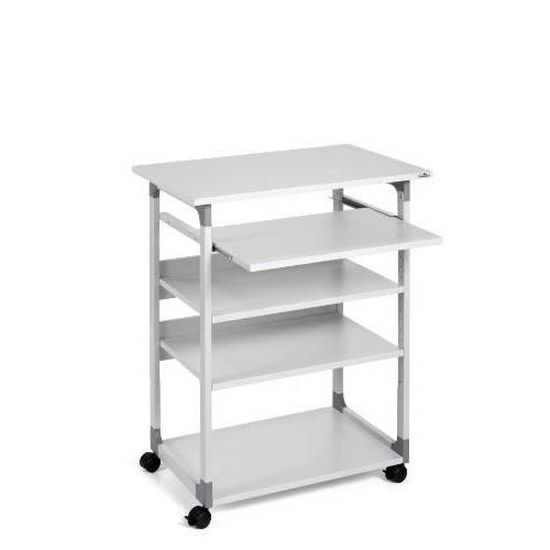 PC-Bureau SYSTEM Computer Trolley 75 VH, en métal - Cdiscount Maison