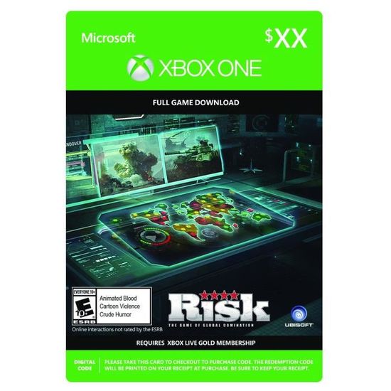 Risk Jeu Xbox One à télécharger à télécharger - Cdiscount