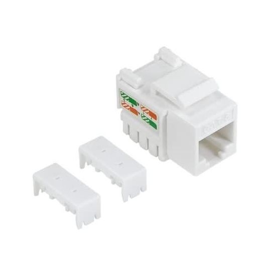 Prise encastrée modulaire RJ45 Cat.6 - LOGILINK - LSA - Blanc ...