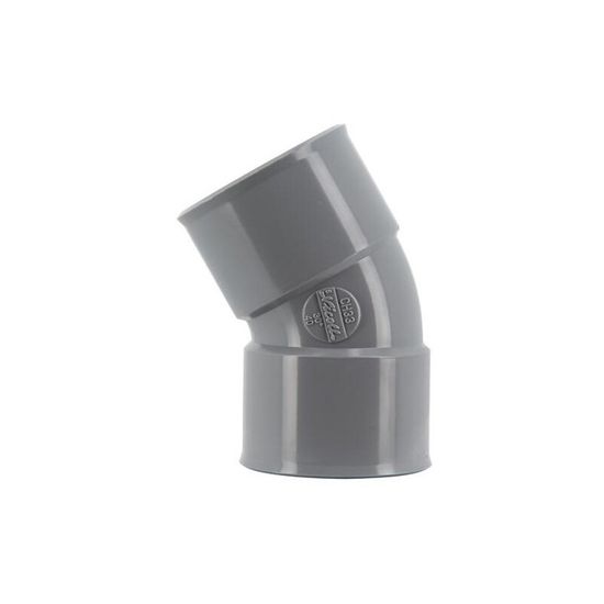 Coude PVC - NICOLL - CH33 - 30 Degrés - Femelle - D.40 - Cdiscount ...