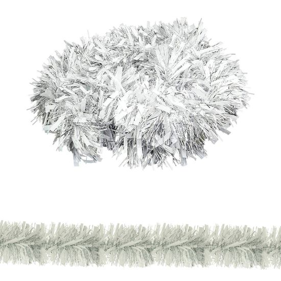 1,8 mètres Guirlande Epaisse de Noël, Luxueux Métallisé Clinquante de ...