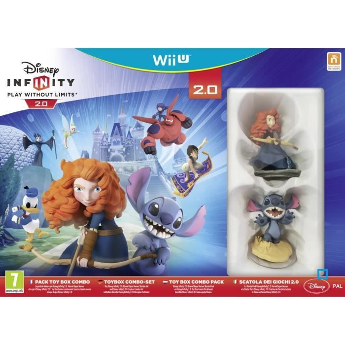 Pack Disney Infinity 2.0 - Disney - Toy Box Combo - Figurines Merida et ...