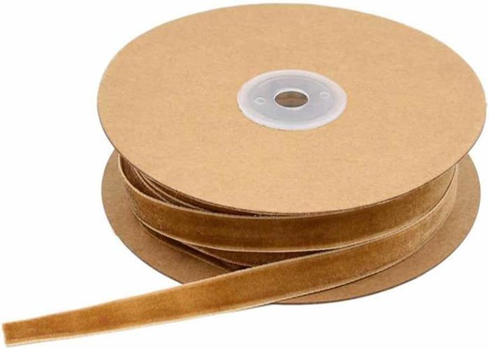Rouleau de ruban en velours, 20 m de large, 1 cm de large, ruban cadeau ...