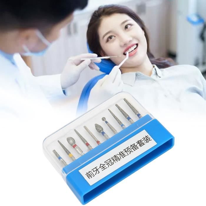 GOO Perceuses pour fraises dentaires 10 pièces fraises de polissage ...