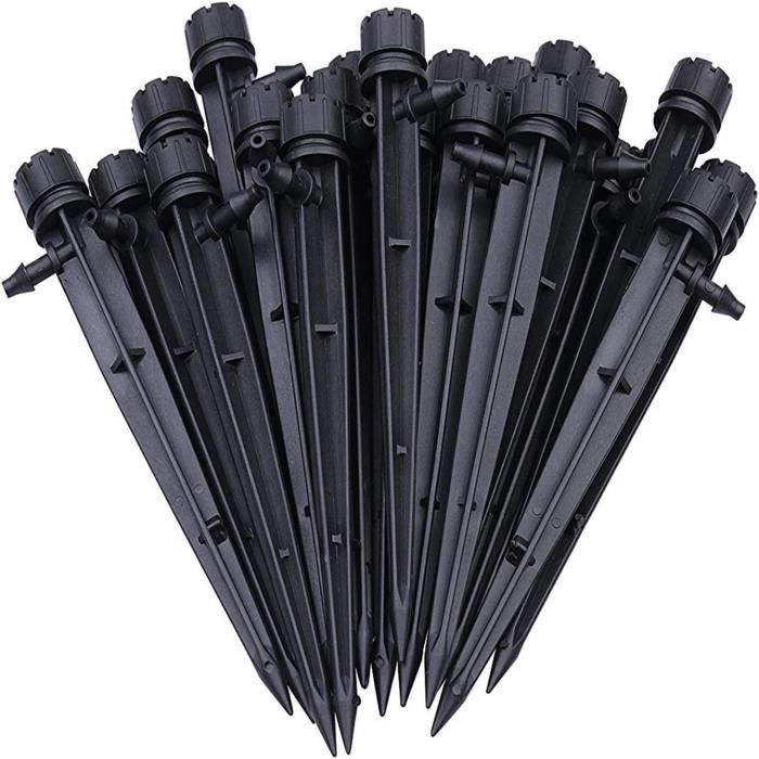 100Pcs Goutteur Irrigation Réglable De Tuyau Système D'Arrosage ...