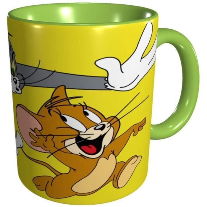 Tom Jerry Tasses à café Passe au micro-ondes Tasse à boire mignonne 11 ...
