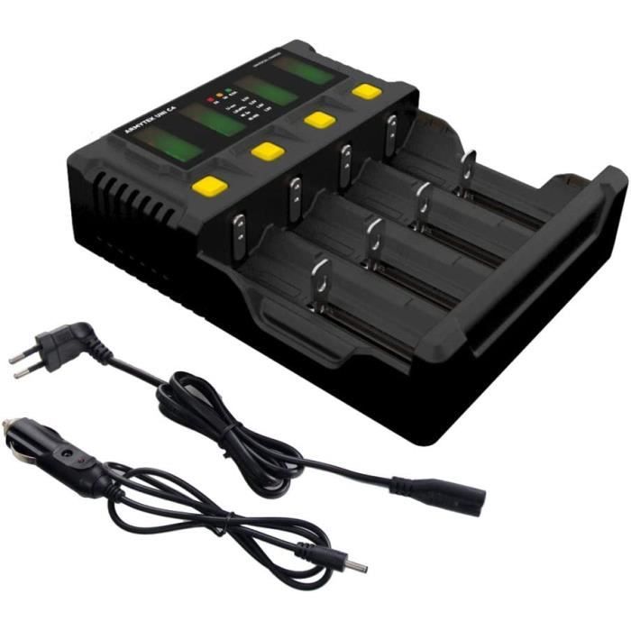 Uni C4 Reg SB (Plug C) | Chargeur de piles | Détection automatique du ...
