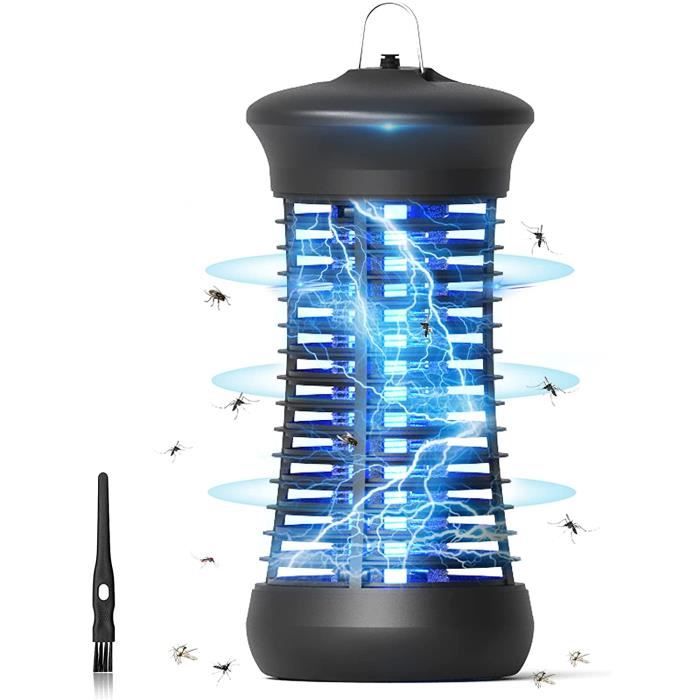 Lampe Anti Moustique,1000V ÉLectrique Tueur de Insectes UV Lampe,6W ...