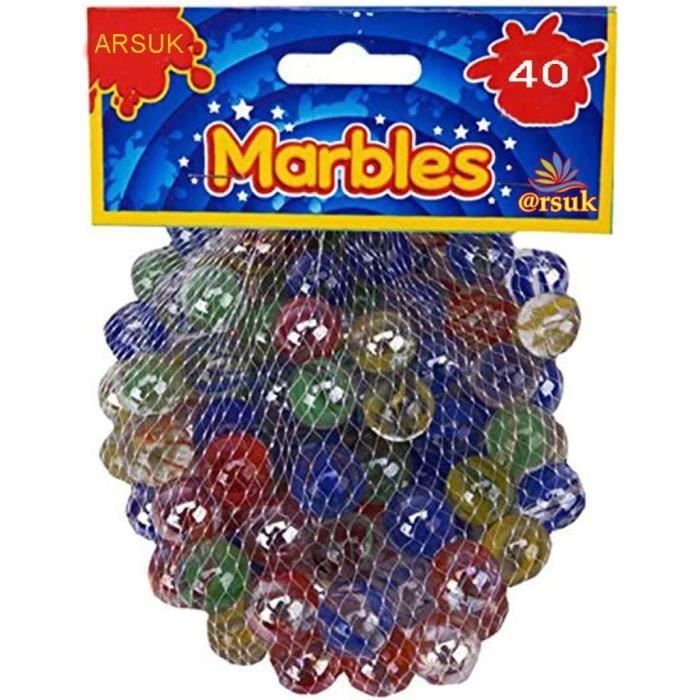 Bille - Billes Verre D Eau Agathe Jeu Plein Air Enfant (Marbre D Oeil ...