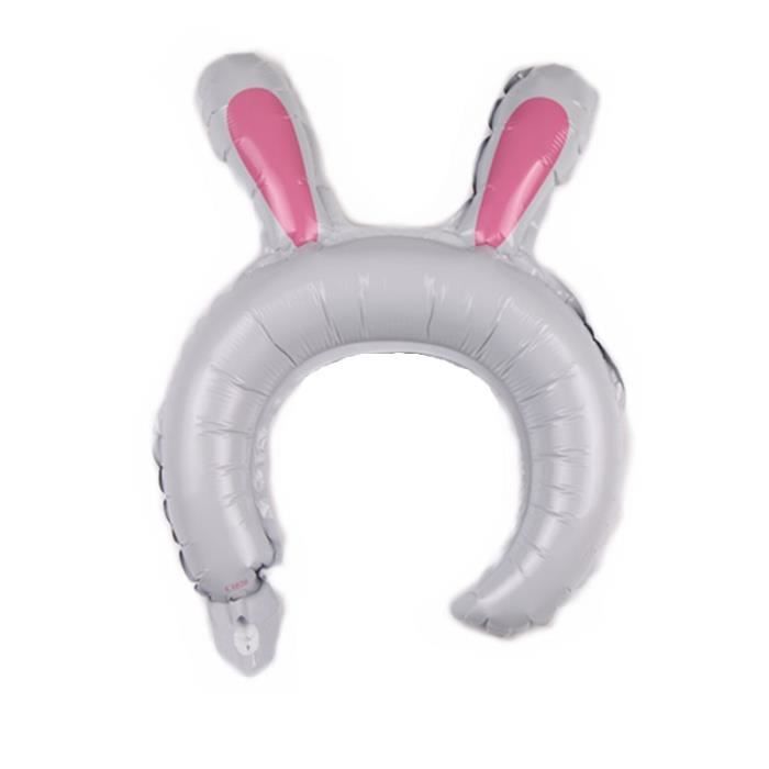 Lapin - Ballons en forme d'animaux de dessin animé, décoration pour fête d'anniversaire, mariage ...