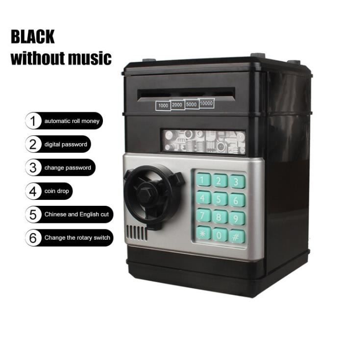 Piece - Monnaie Electronic Piggy Bank Safe Box Money Boxes For Children ...