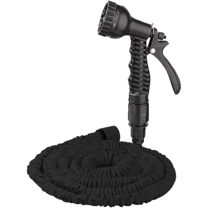 Tuyau D'Arrosage Extensible De 7,6 M Avec Pistolet Pulvérisateur À 7 ...