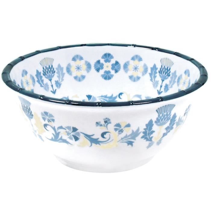 Grand Saladier Profond en mélamine pure - 25 cm - Lisbonne ...