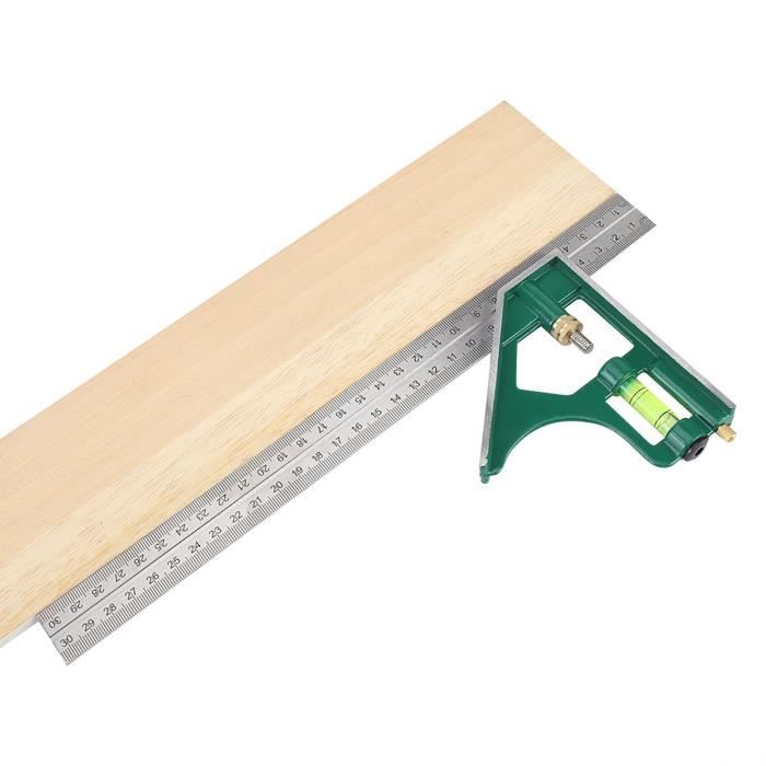 Mothinessto règle combinée de 300 mm Règle d'angle carré combinée ... Mothinessto règle combinée de 300 mm Règle d'angle carré combinée ...