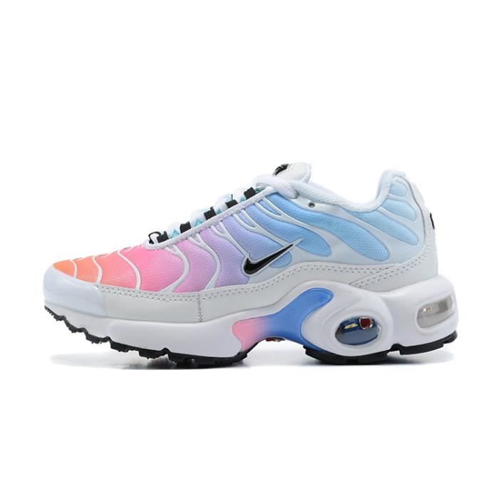 Baskets Nike Air Max Plus TN Enfant Chaussures de Running Blanc Rose ...