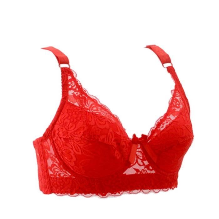 Soutiengorge En Dentelle Transparente Rembourrée Pour Femmes ...