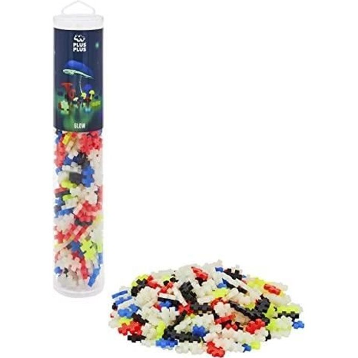 Jeu de construction - PLUS PLUS - MÉGA TUBE PHOSPHORESCENT - 240 pièces ...
