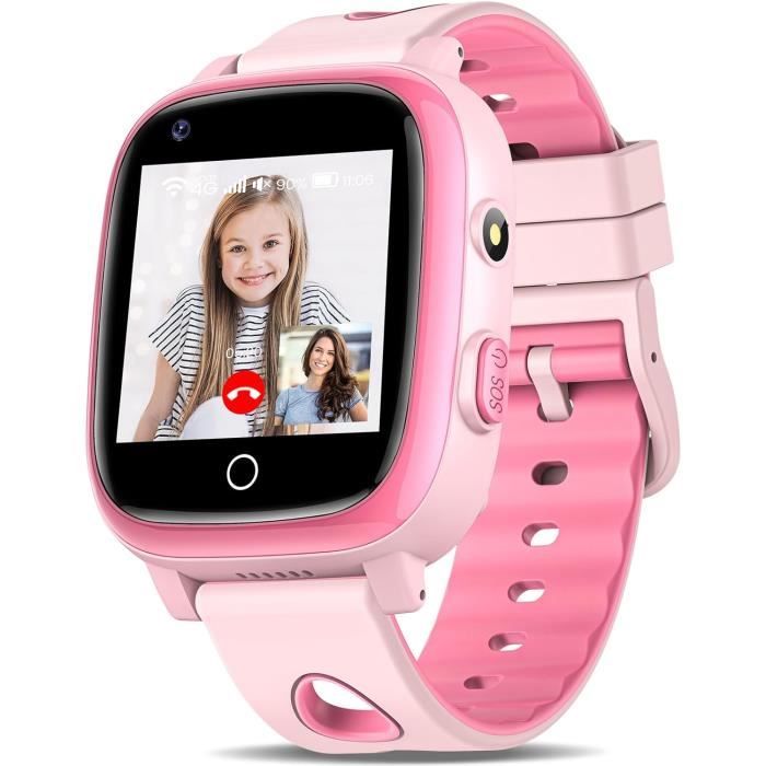 4G Montre Connectée Enfants, 4G Appel Montre Gps Enfant, Smartwatch ...