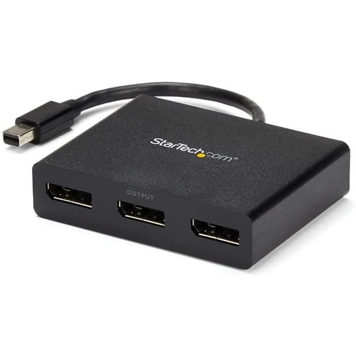 Adaptateur Multi-Ecrans - StarTech.com - Hub MST - 3 Ports DisplayPort ...