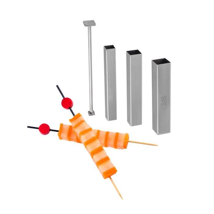 Tellier - 3 tubes à découper carrés avec poussoir - Cdiscount Maison