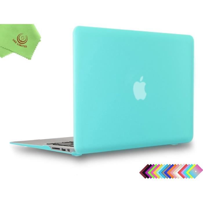 Coque Rigide Pour Macbook Lisse Doux Au Toucher Mat Givré + Chiffon De ...