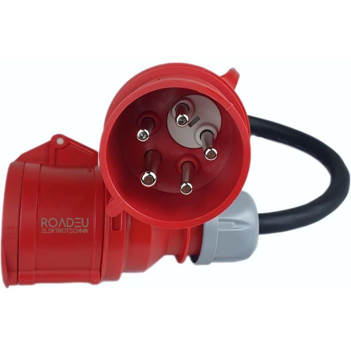 Adaptateur Cee 32A Vers 32A Avec Inverseur De Phase - Adaptateur ...