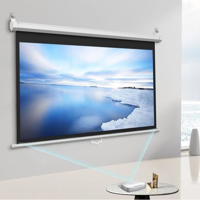 Écran de Projection 60''-72'' 16:9 HD Écran de Projection Manuel ...
