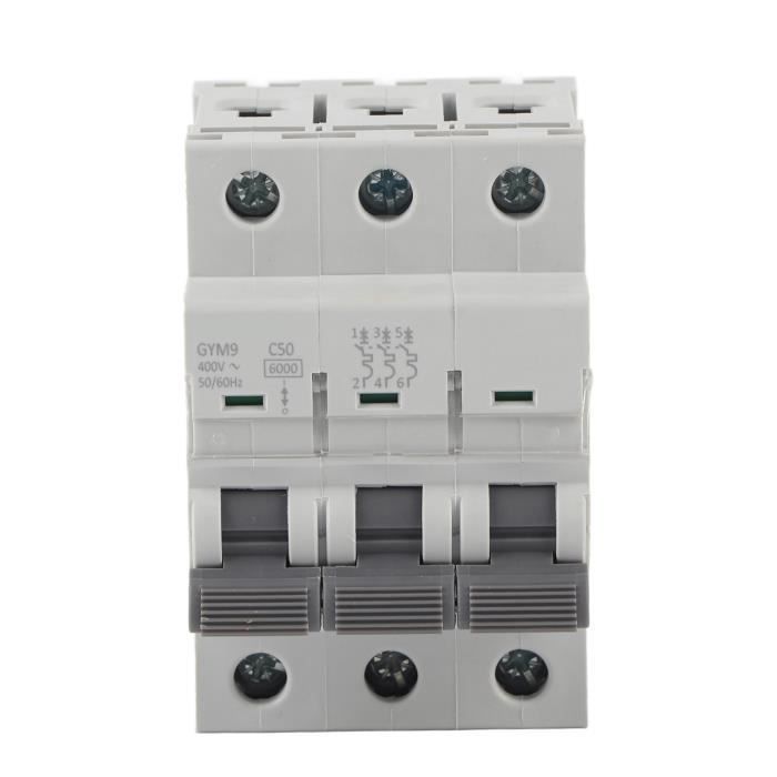 FHE Disjoncteur GYM9-C65 3P 230 / 400VAC 50 / 60Hz IP20 Disjoncteur ...