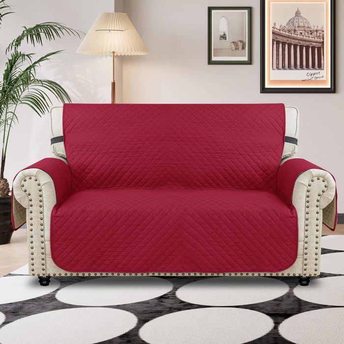 Housse Canap 2 Places Avec Accoudoirs