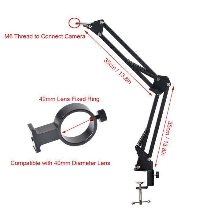 YOSOO Support de microscope industriel Support Flexible pour Microscope ...