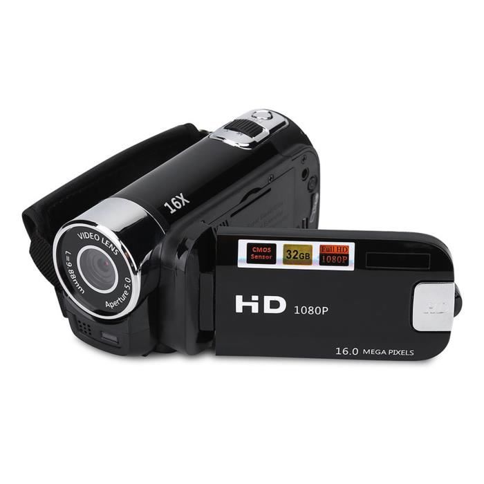 Zerone Caméra vidéo Caméscope numérique haute définition Full HD ...