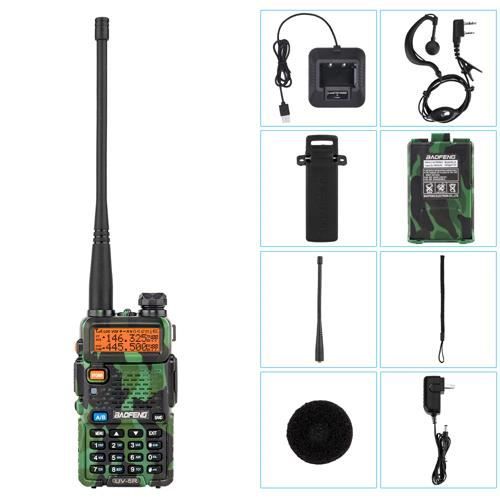 Talkie-walkie à écran LCD 1,5" avec double bande,VHF 144 ~148 MHz /420 ...