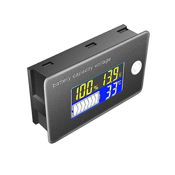 12V - Écran Lcd De 12v 4 En 1 Pour Mesurer La Capacité De La Batterie ...